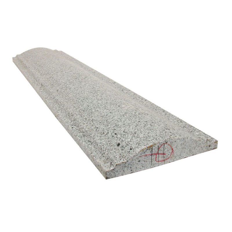 St. Andrew's Grey Curved Handrail - Time Marble